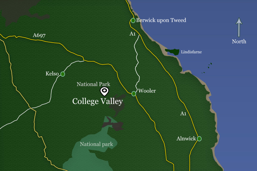 How to find us – College Valley